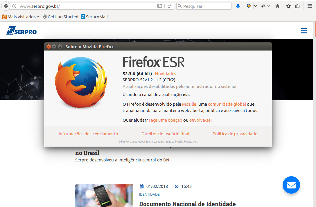 Demonstra - Verificar versão do navegador