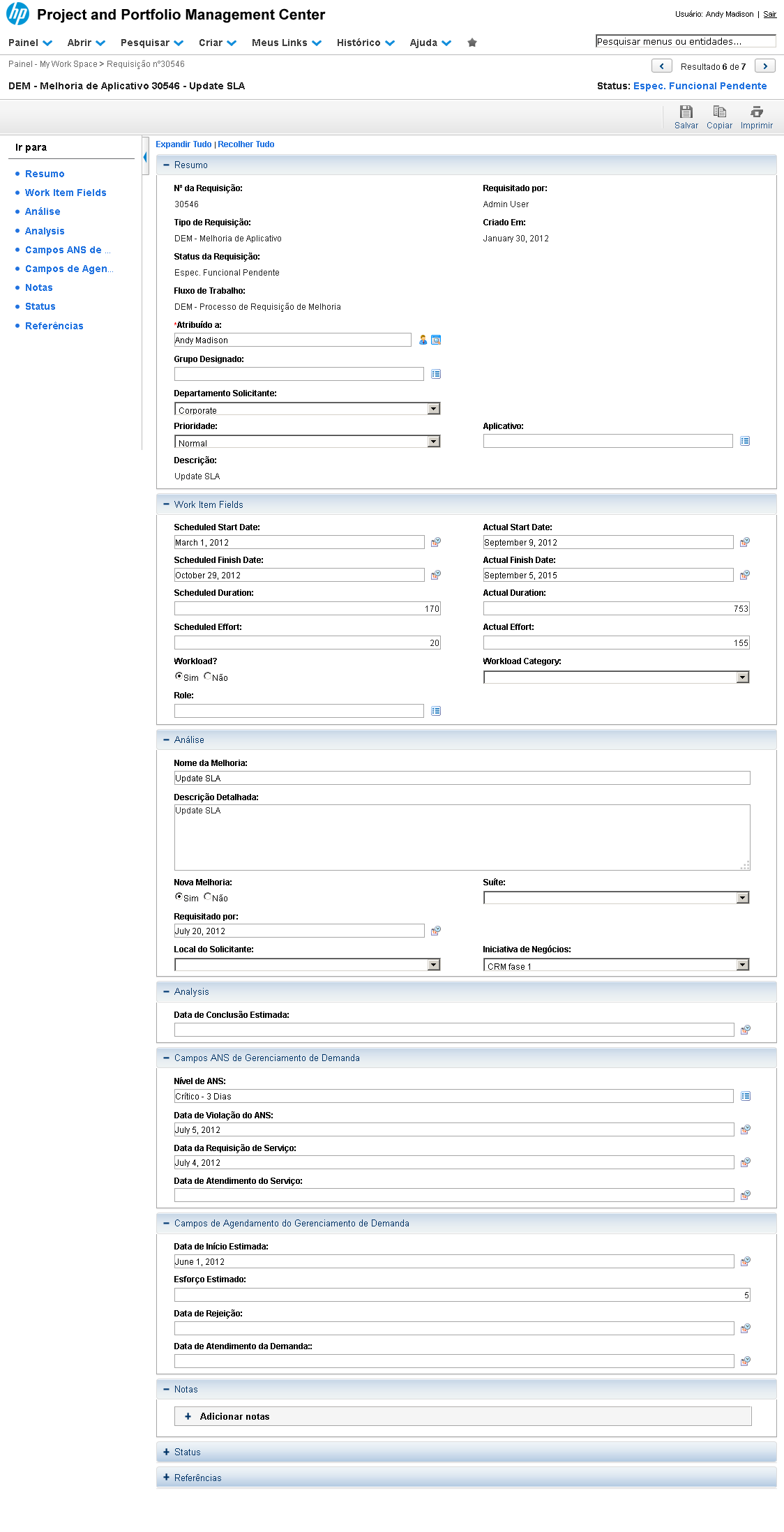 Hawk - Perfil Gerentes de Projeto Completo