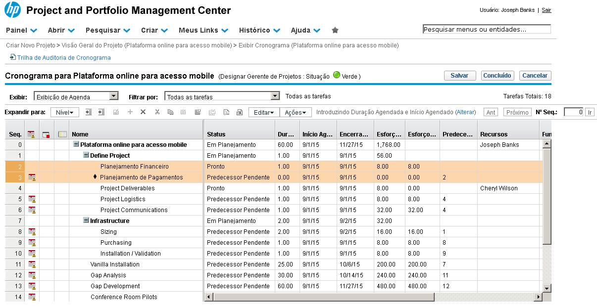 Hawk - Perfil Gerentes de Projeto Completo