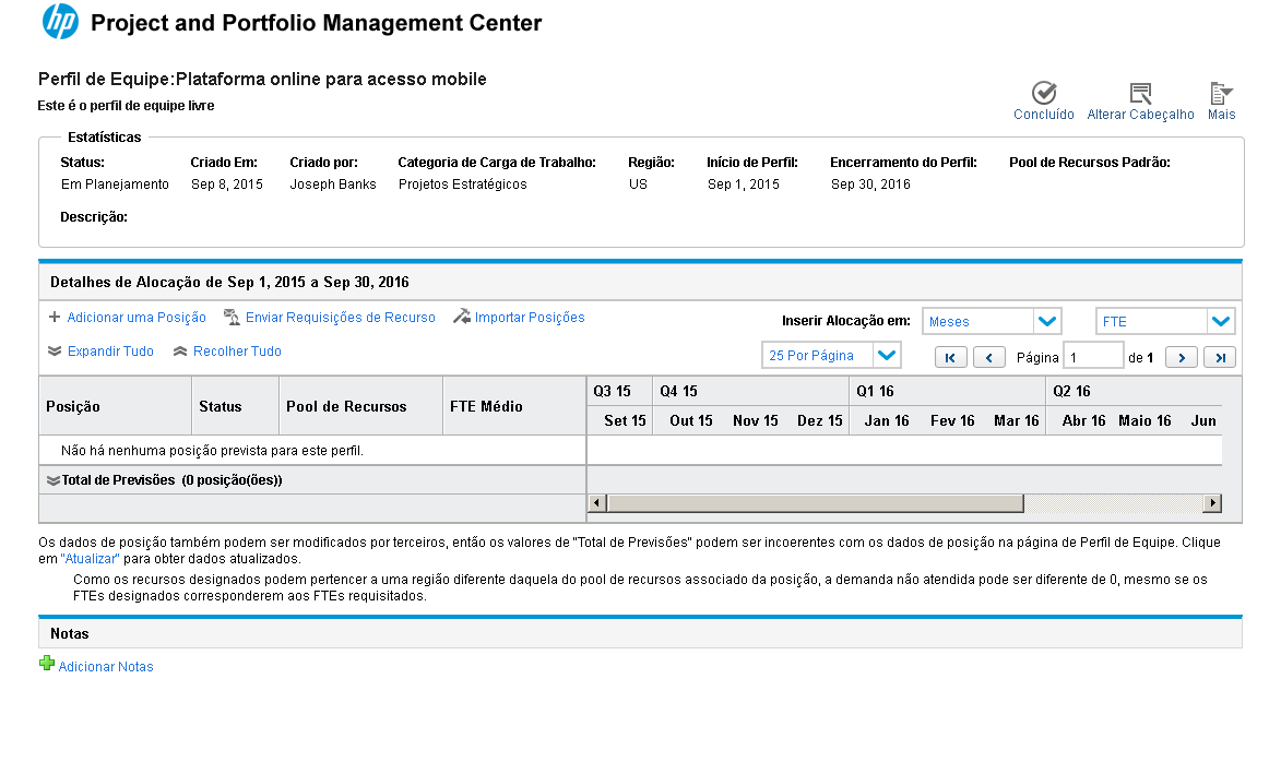 Hawk - Perfil Gerentes de Projeto Completo