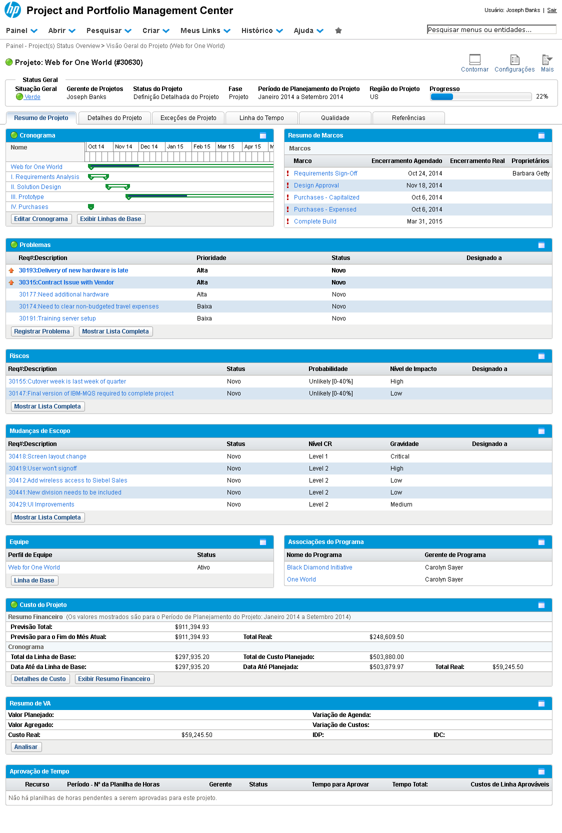 Hawk - Perfil Gerentes de Projeto Completo
