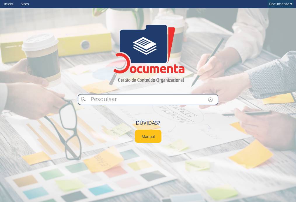 Manual de Usuário do DOCUMENTA - Acesso