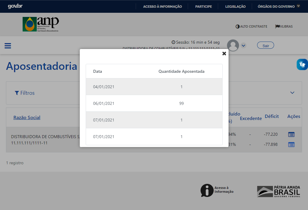 Plataforma CBIO - perfil Parte Obrigada - Parte Obrigada - Cumprimento ...