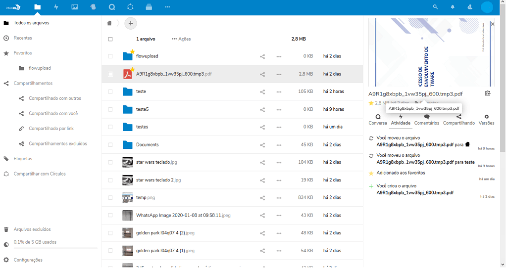 SerproRL - Arquivos - Detalhes