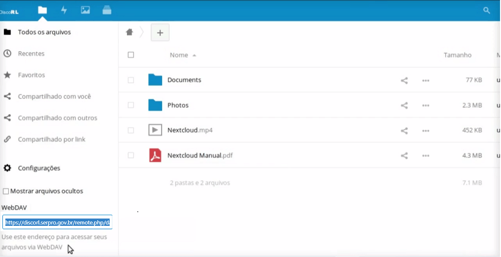 SerproRL - Mapeando manualmente o DiscoRL no Windows