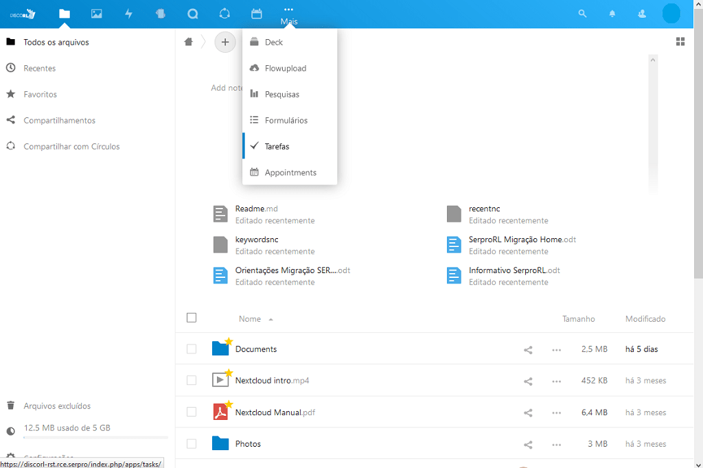 SerproRL - Módulo Appointments