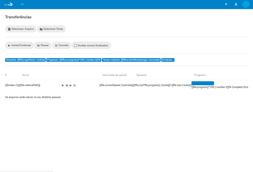 SerproRL - Módulo Flowupload