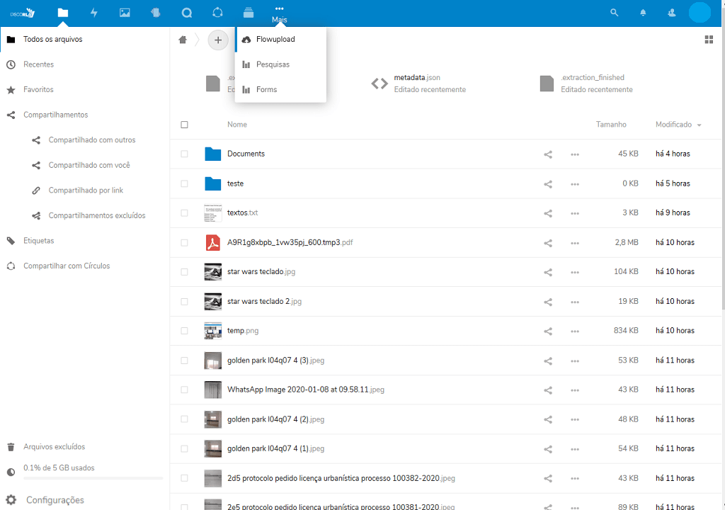 SerproRL - Módulo Formulários