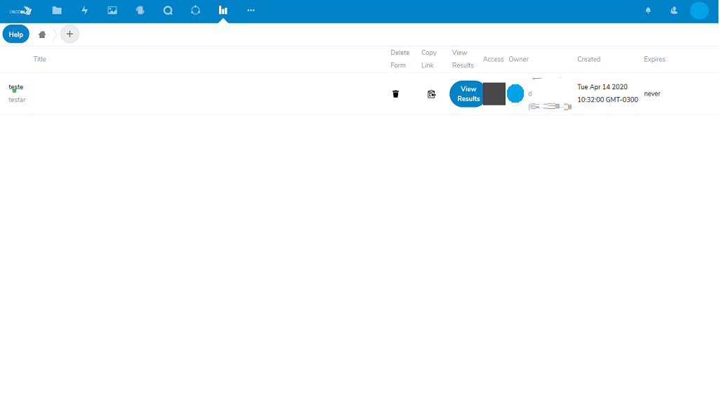 SerproRL - Módulo Formulários