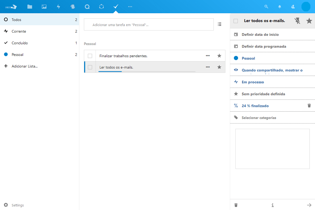 SerproRL - Módulo Tarefas