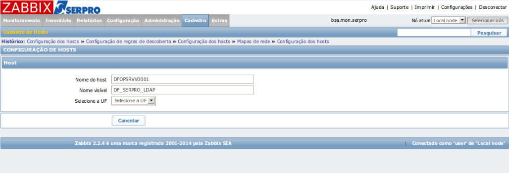 Treinamento Básico Zabbix